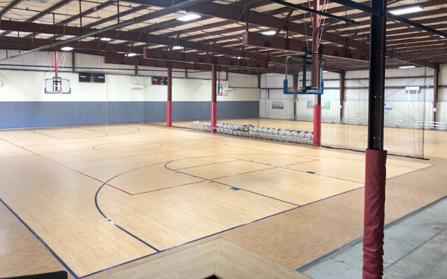 Church Gym Basketball Court